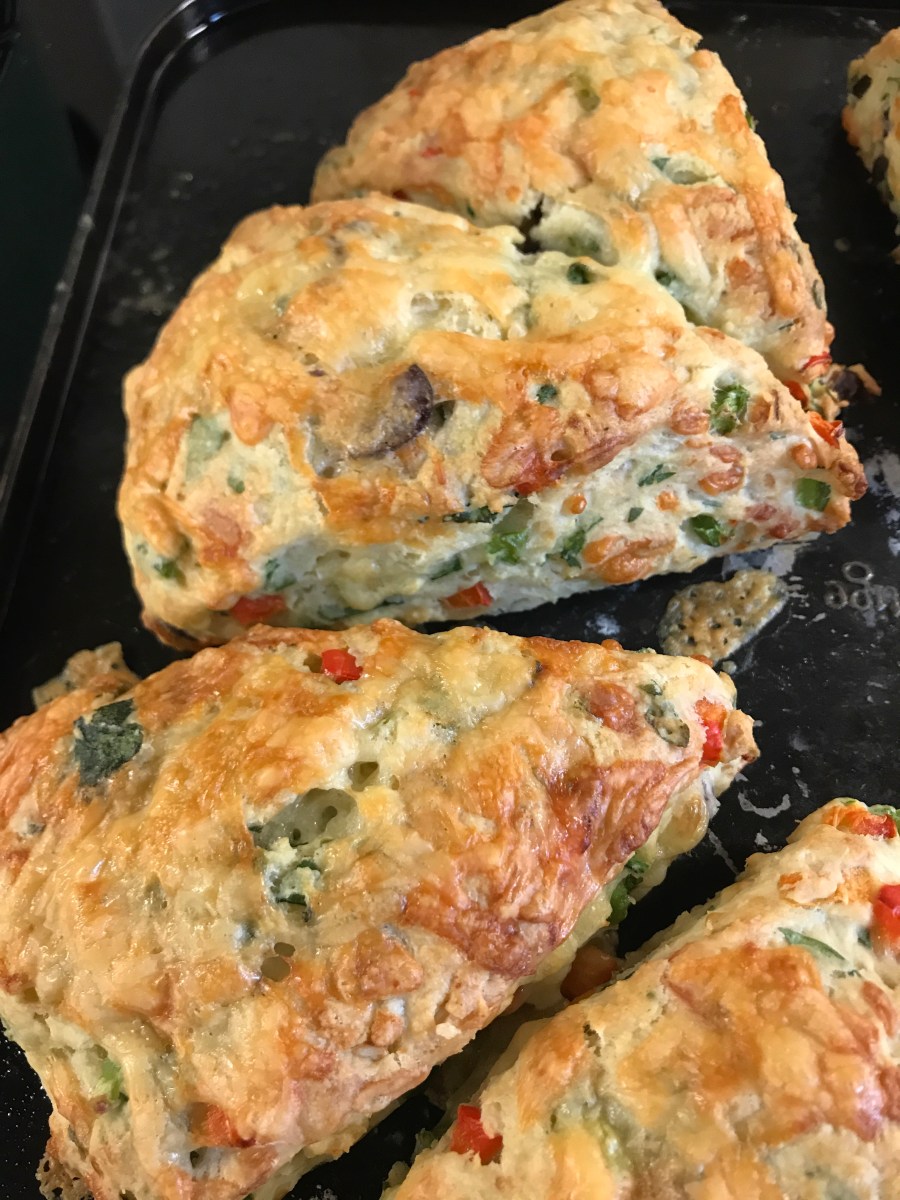 Cheesy vegetable scones – Toddler & BLW Meals